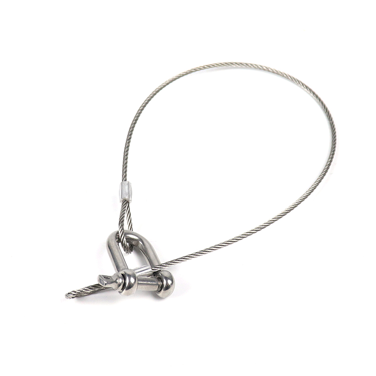China Steel Wire Rope With Type d shackle manufacturers and suppliers ...